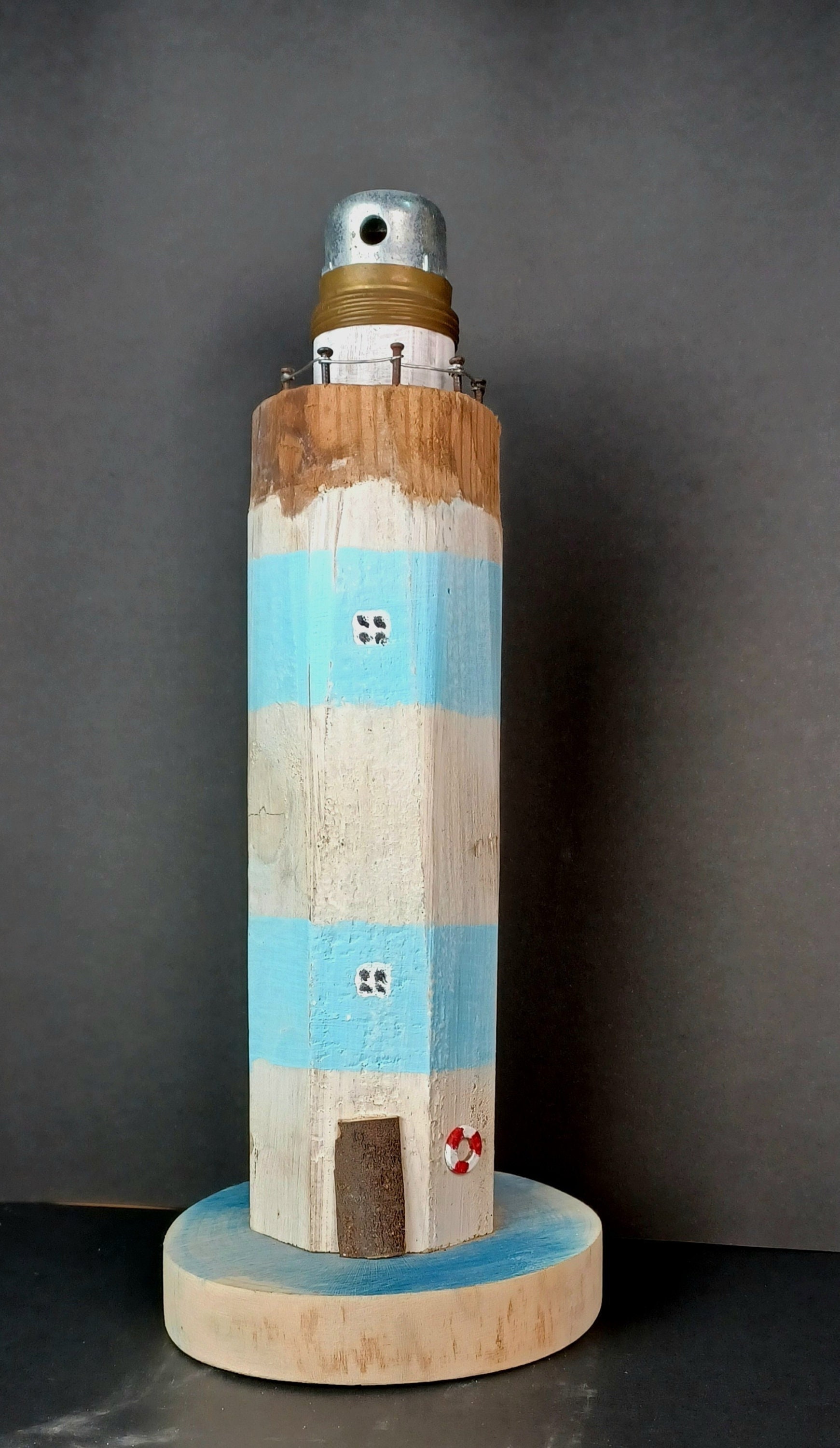 Lighthouse, Home Decor Gift, Decor, Art Made With Recycled Materials - Etsy