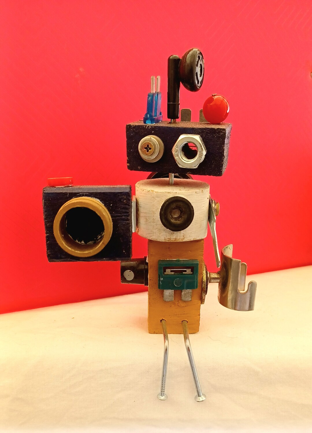 Recycled Art Robot,home Decor Gift - Etsy