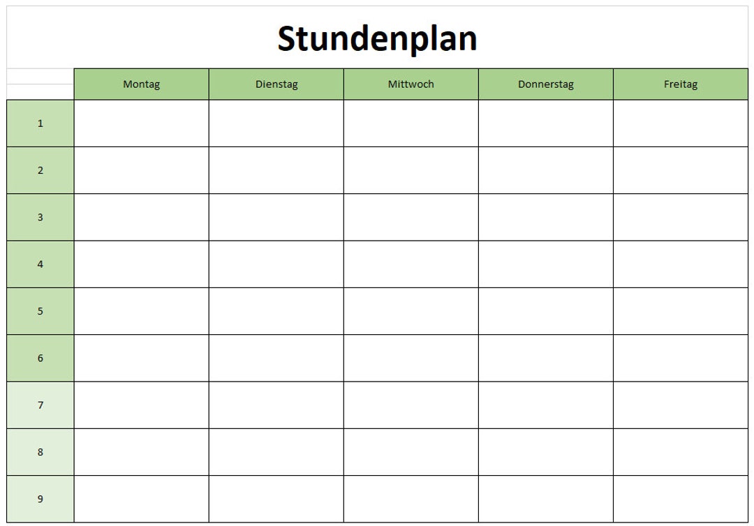 Digital School Timetable Template in Blue Your Key to Organization ...