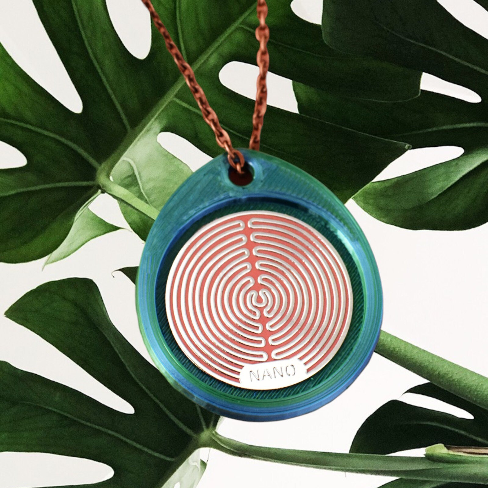 Lakhovsky MWO Necklace, Venus Metal, Radionics EMF Waves Protection ...
