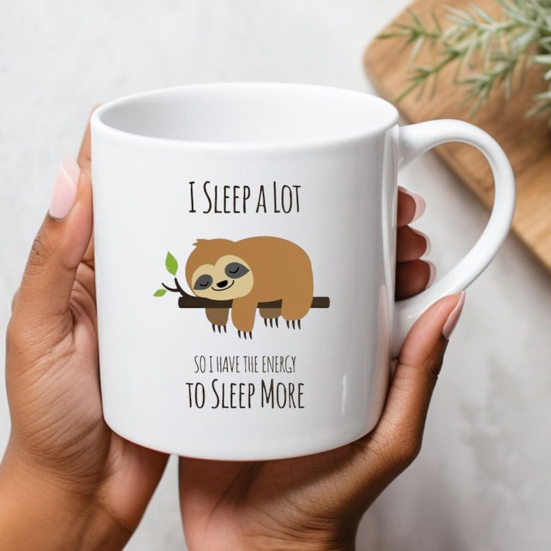 Sloth Mugs Sloth Mug Sloth Gift Sloth Gifts Cute Sloth Mug Animal Mug ...