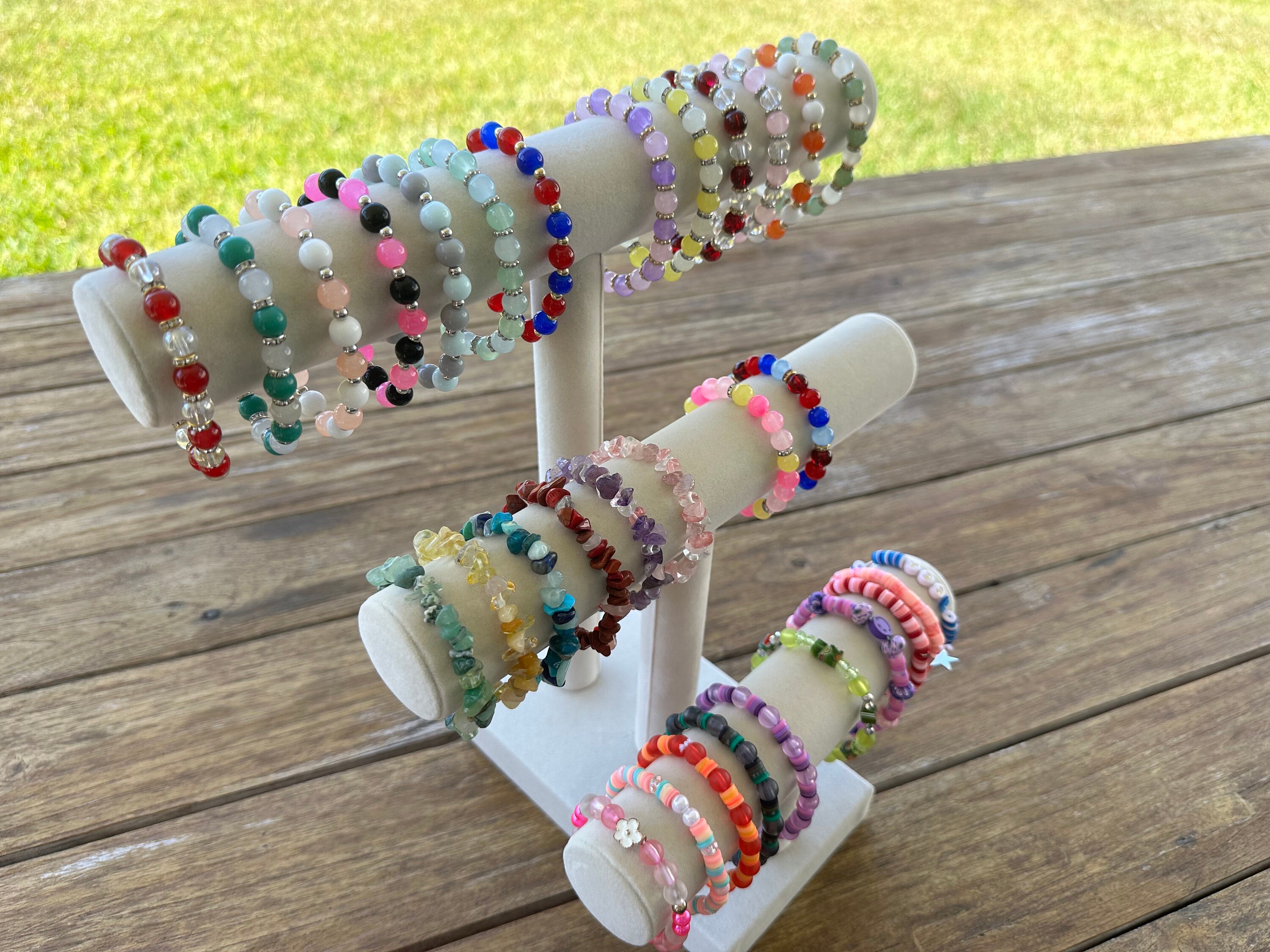 Beaded Bracelets - Hand Made - Etsy