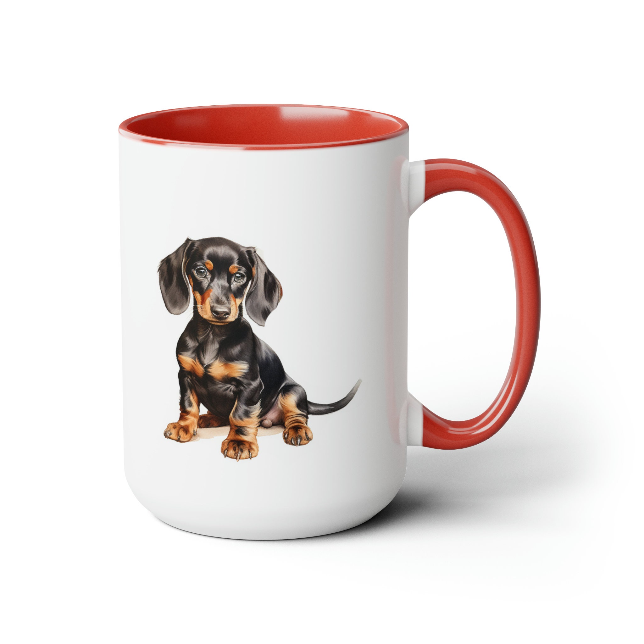 Dachshund "weiner World" Coffee Mug: Personalized Dog Lover Gift, 15oz ...