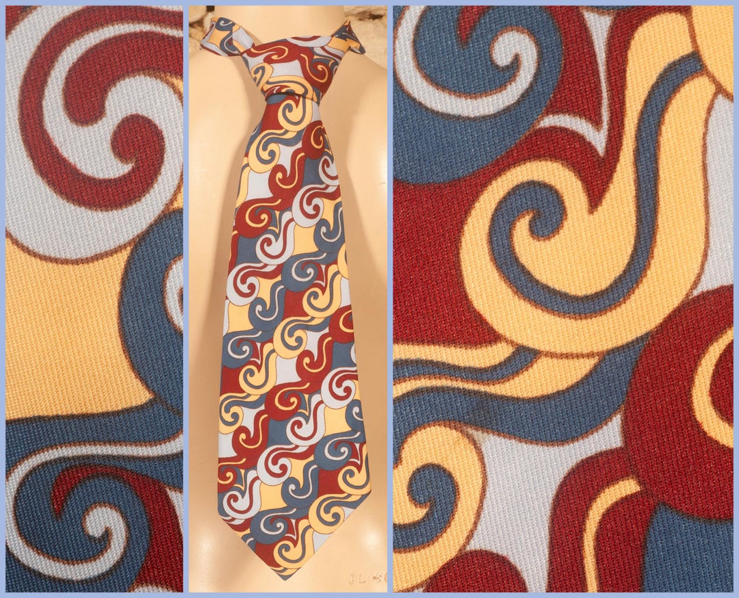 Vintage 70s 'terital' Extra Wide Tie / Necktie - L 55" - W 4 7/8" - Etsy