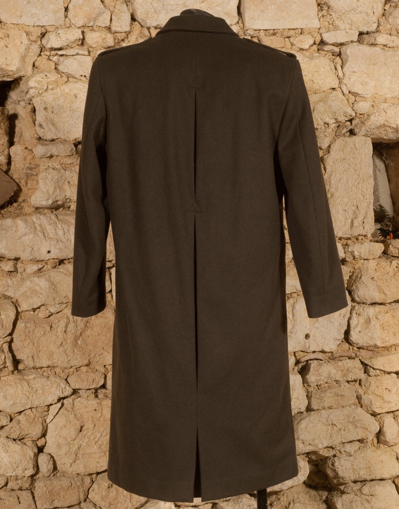 French Military Surplus Overcoat Sized 100 size UK/US 44 EU 54 Xlarge ...