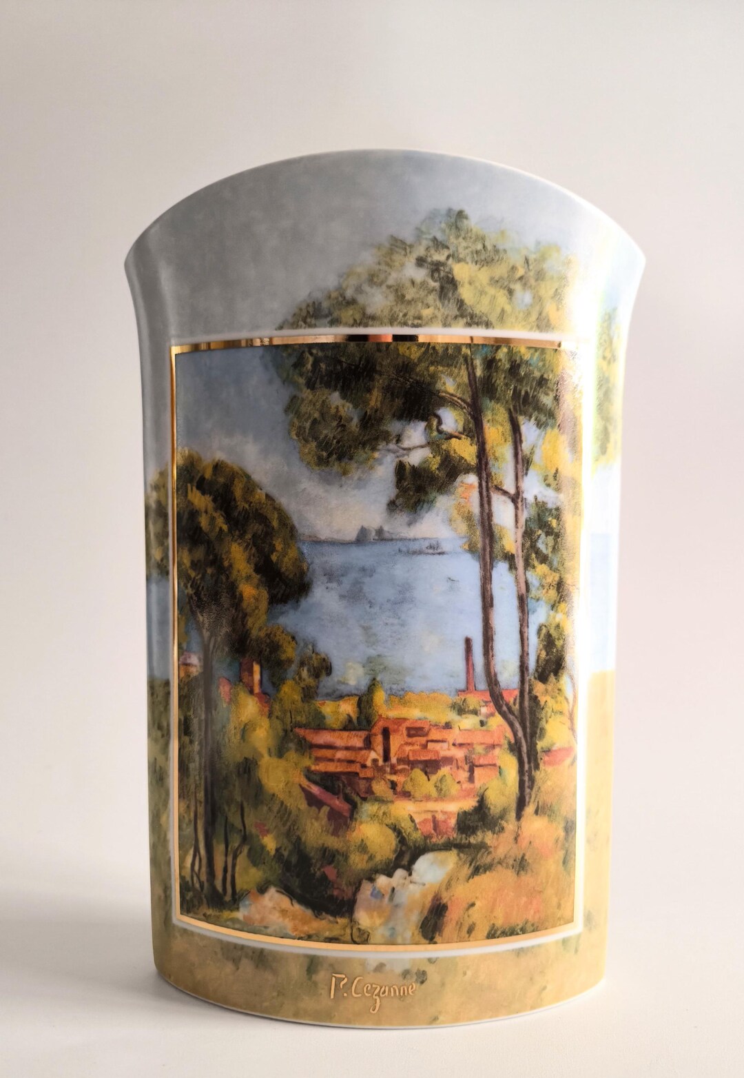 Goebel Artis Orbis Vase Paul Cezanne - Etsy