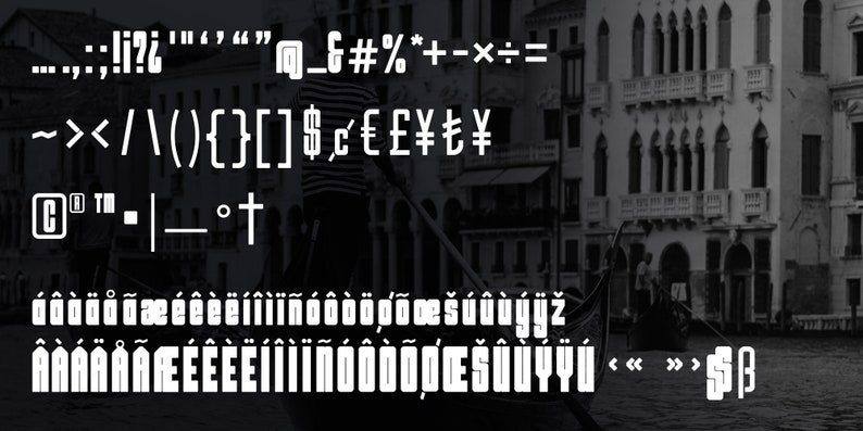 NOORTH Font Thick & Powerful Typeface for Dynamic Visuals - Etsy