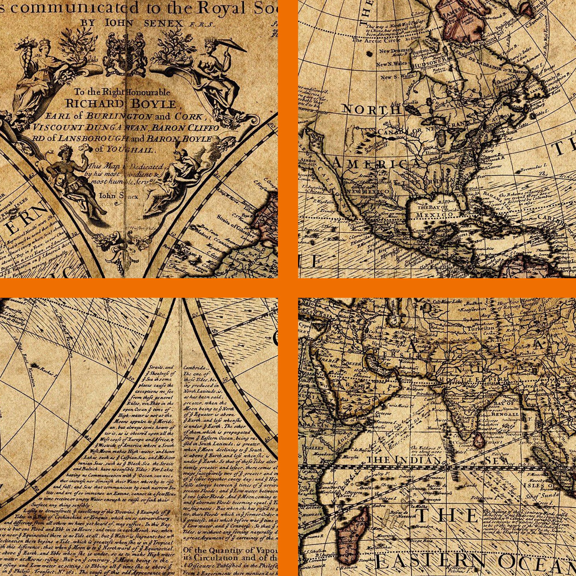 Old World Map Wall Art Hanger World Map Push Pin Canvas - Etsy