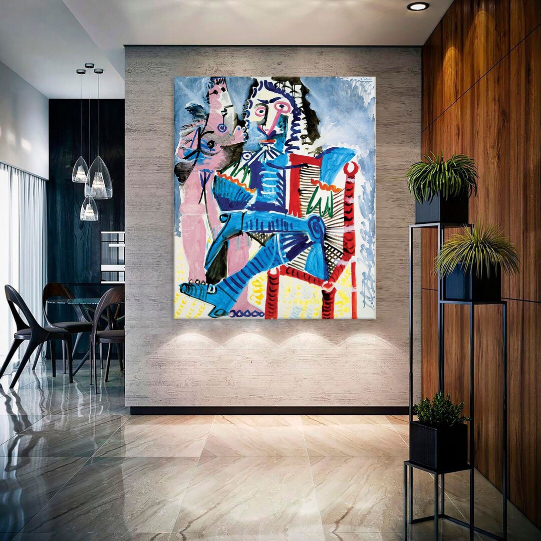 Pablo Picasso Canvas Wall Art, Reproductions Print, Living Room Decor ...