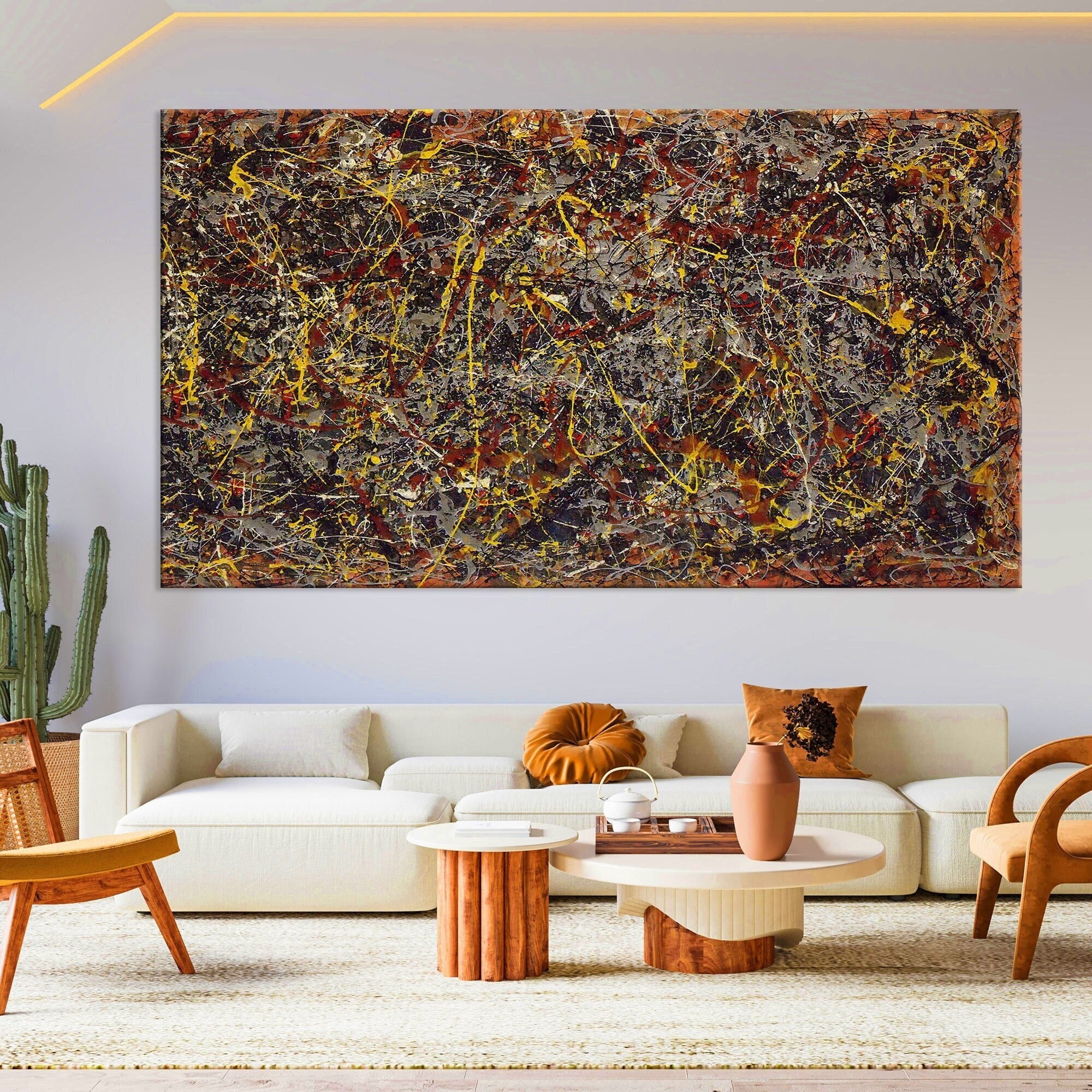 Jackson pollock number 5 - Etsy 日本 Jackson pollock number 5 - Etsy 日本