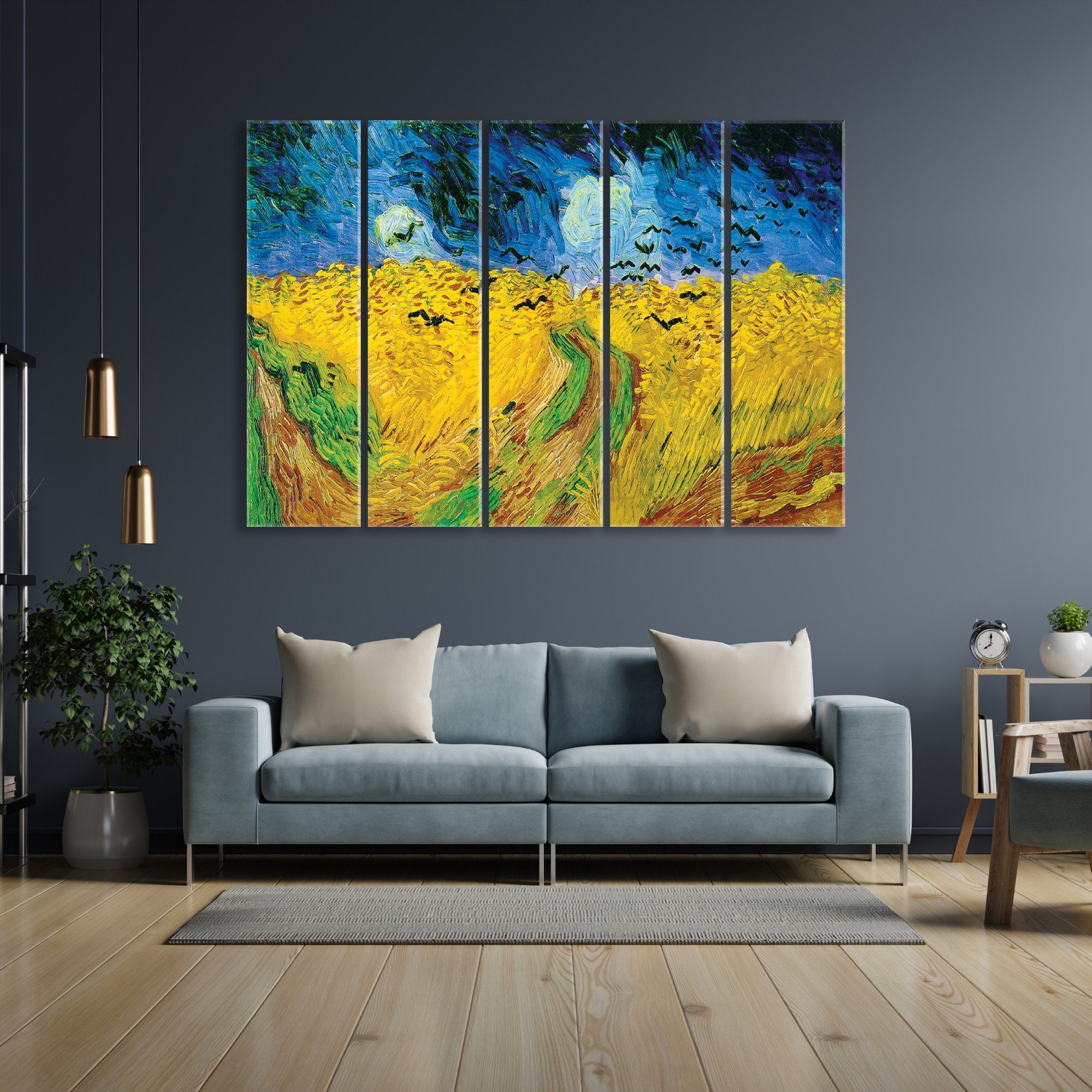 Vincent Van Gogh Wheat Field With Crows Canvas Print, Reproductions ...