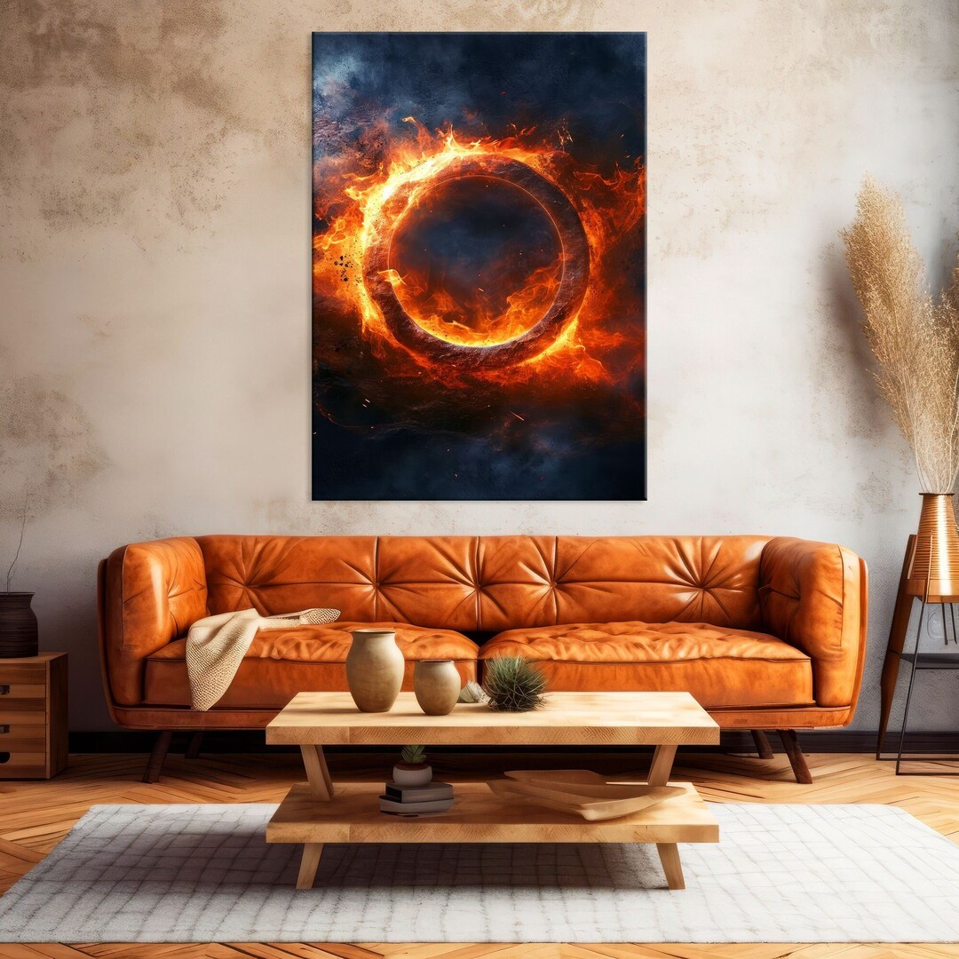 Lord of the Rings Art, Tolkien Canvas Wall Art Living Room, Lotr Canvas ...