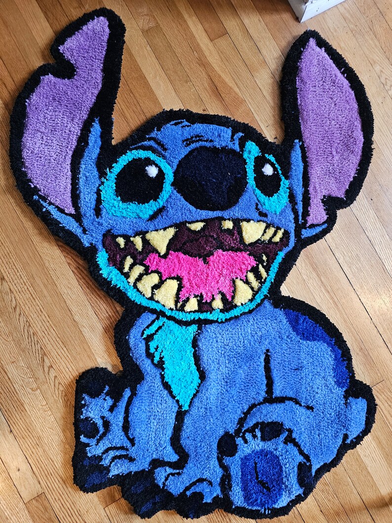 Hand Tufted Rug Stitch Rug One of a Kind - Etsy