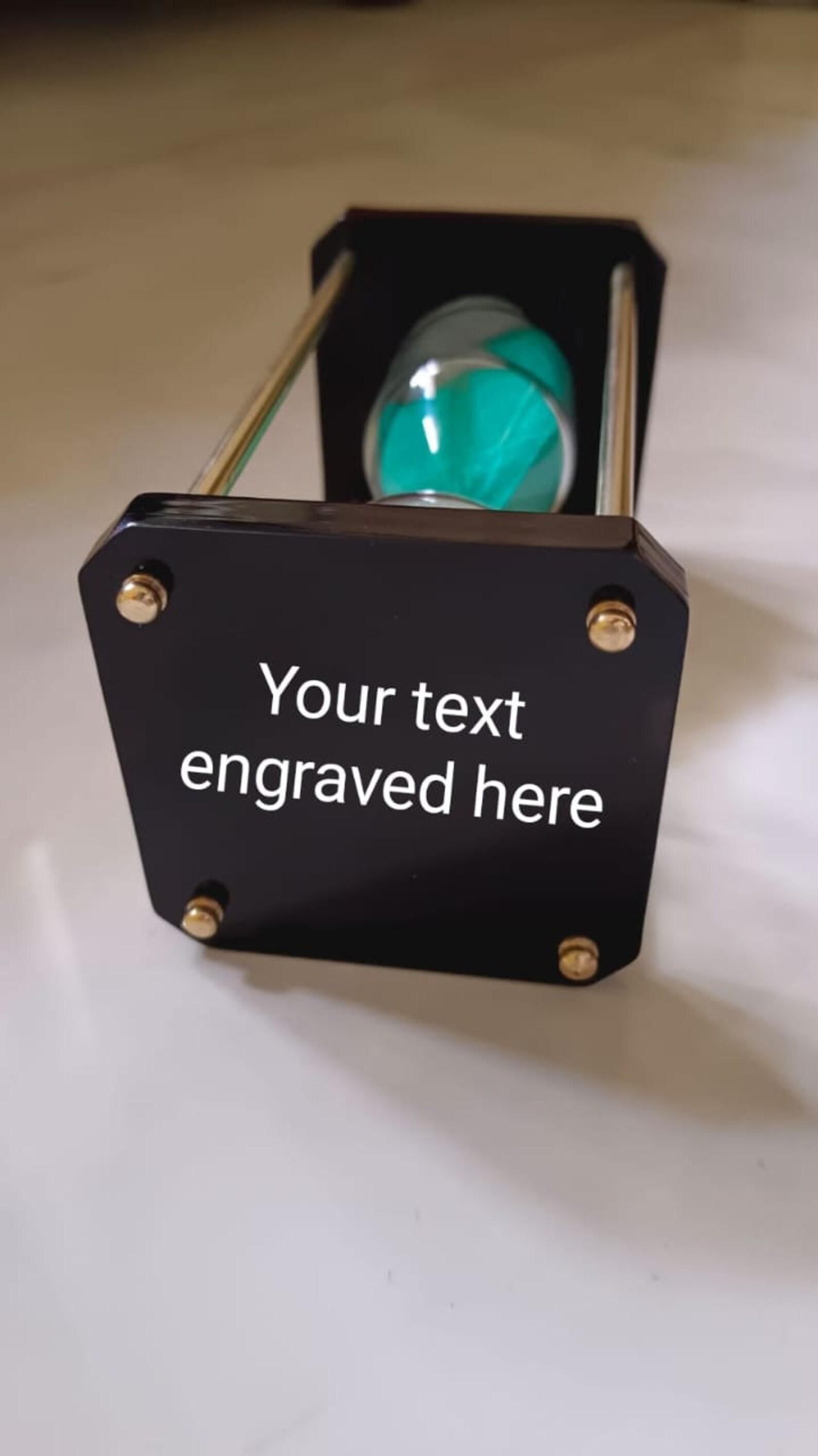 Sand Timer Engraved Hourglass Custom Personalized Sand Timer Best Gift ...