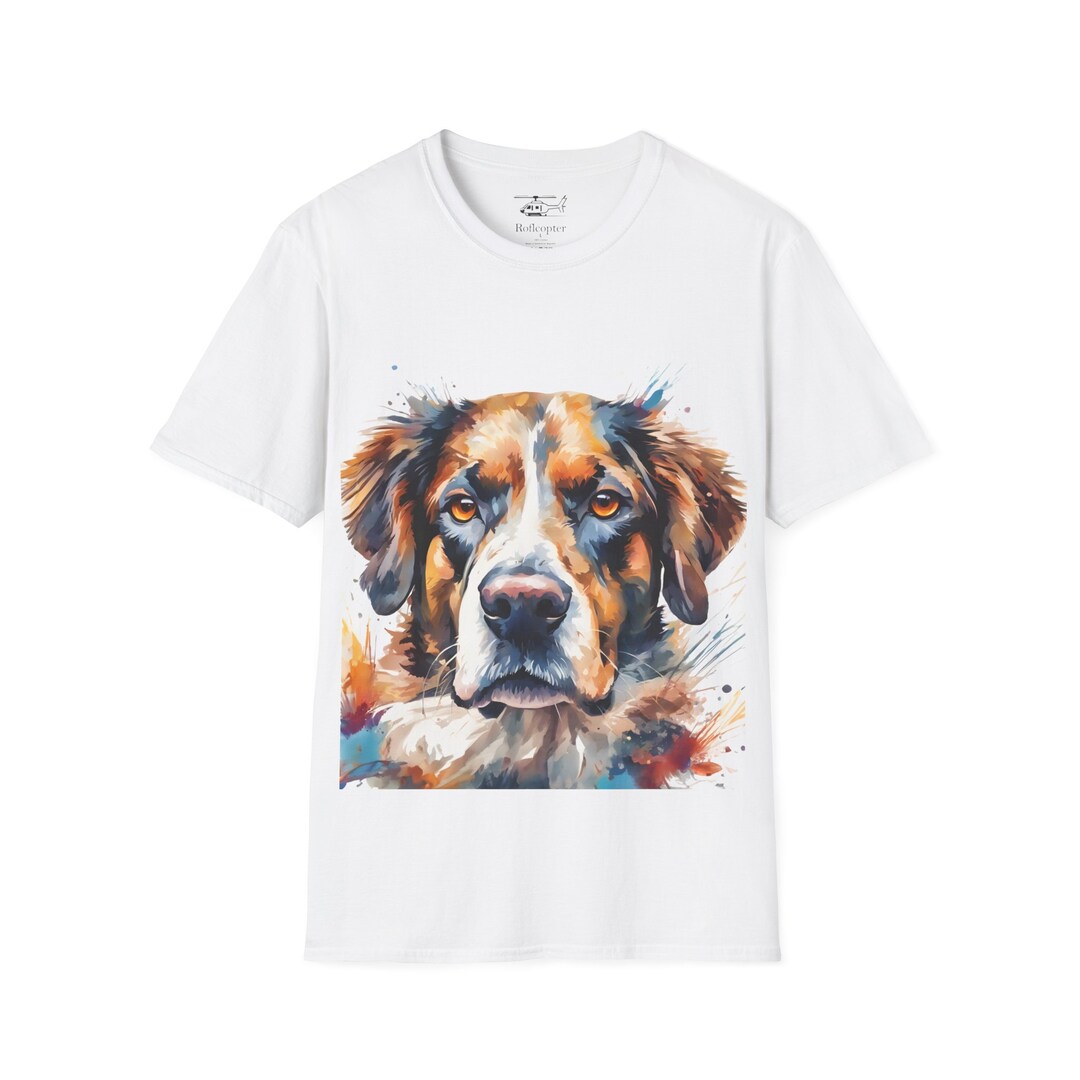 Portrait of Dog mans Best Friend - Etsy