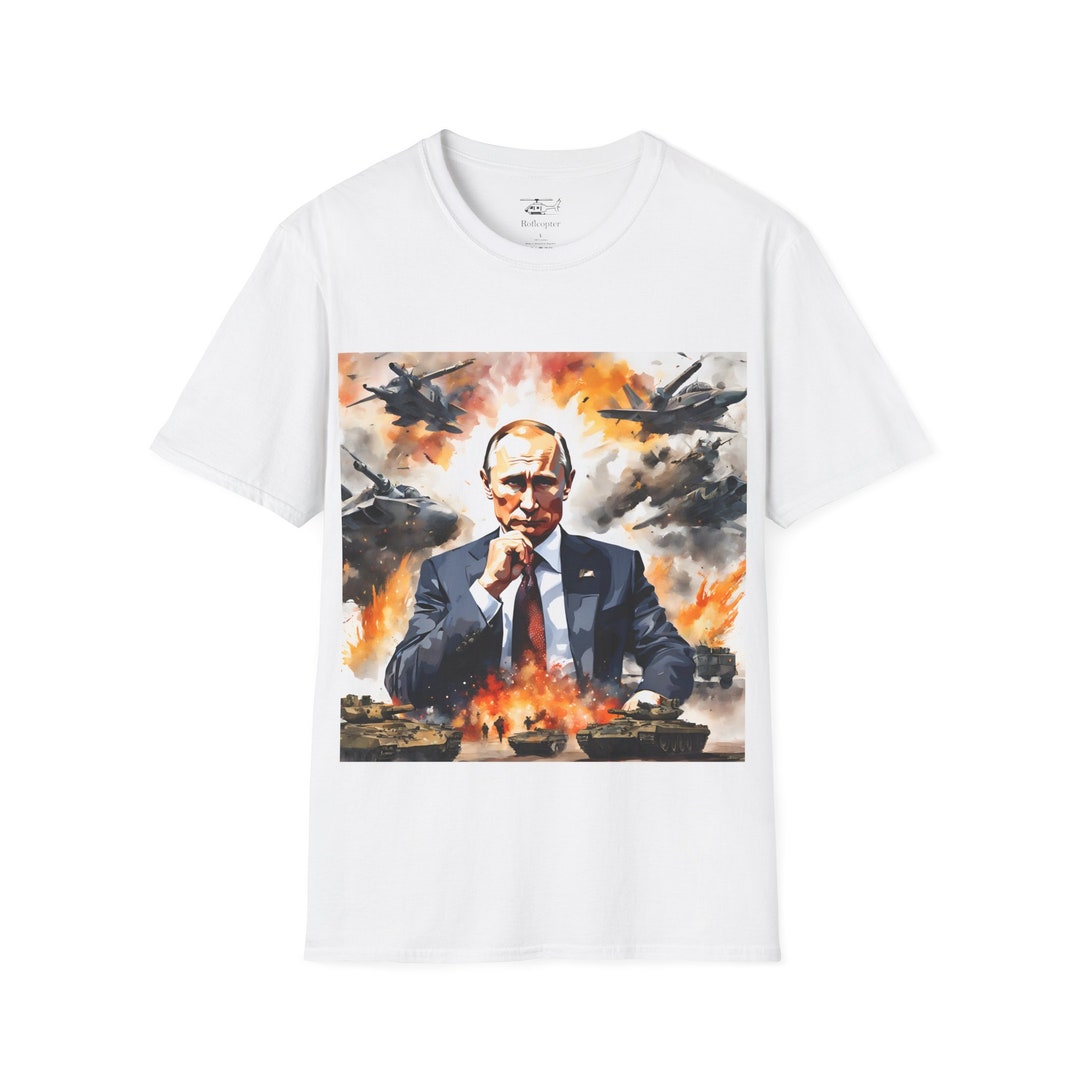 Vladimir Putin T-shirt - Etsy