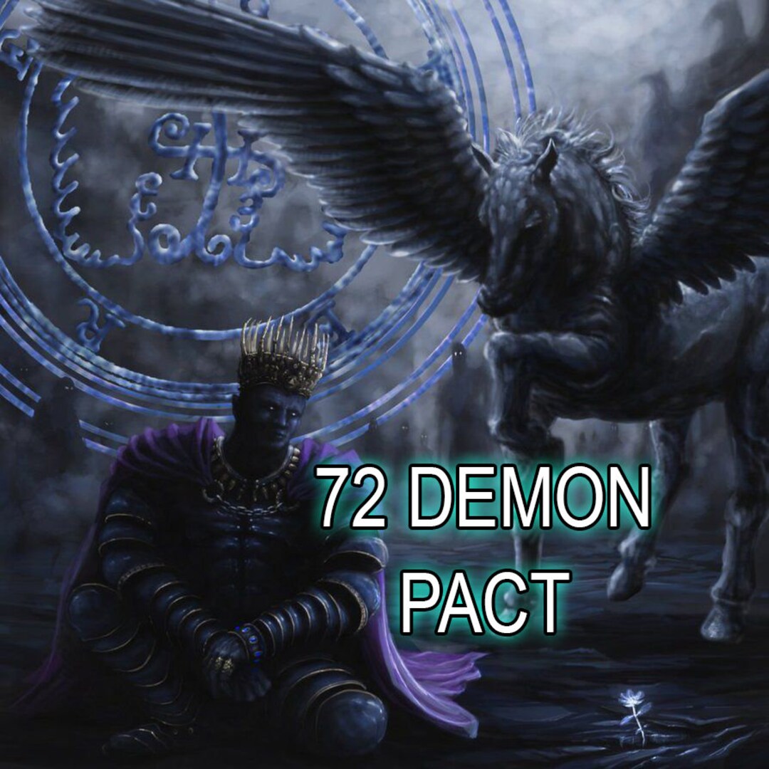 Ars Goetia 72 Demon Pact Summon Lucifer Pact With 72 - Etsy