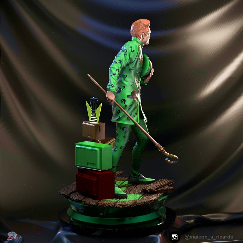 3d Printed Riddler - Etsy