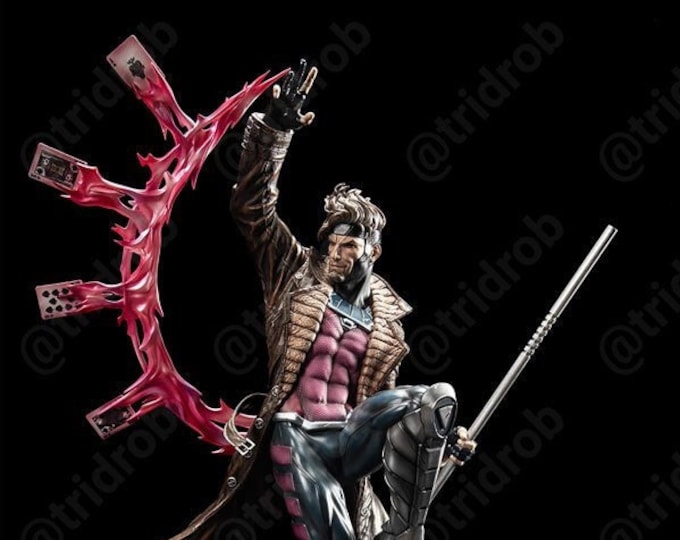Gambit - 3D STL FILE - Etsy
