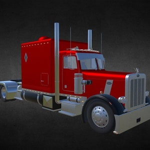 Peterbilt 379 With Interior - 3D STL Digital File - Etsy