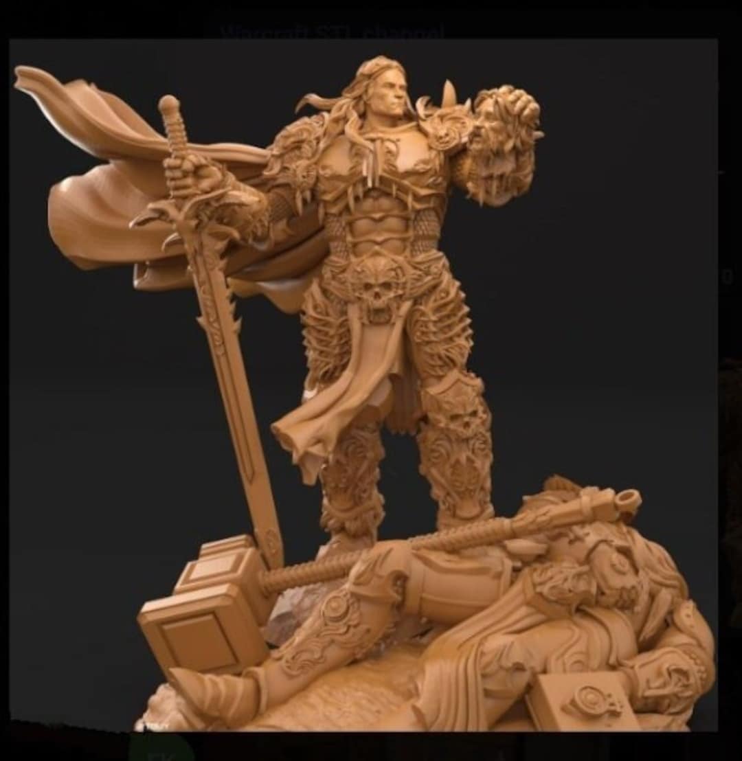 Betrayer King Pose - 3D STL File - Etsy