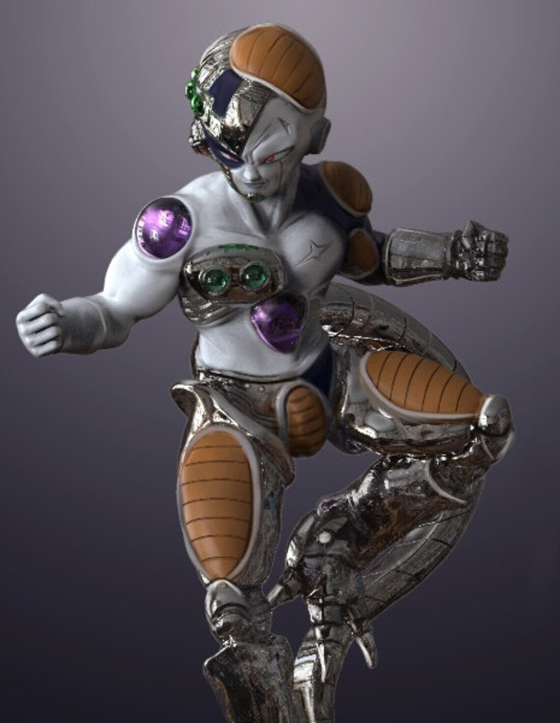 Mecha Freezer - 3D STL FILE - Etsy