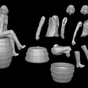 Ashley - 3D STL FILE - Etsy