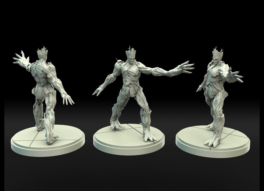 Groot Miniature - 3D STL File - Etsy Australia