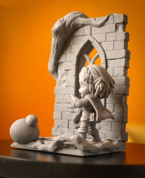 Zelda 3D STL File - Etsy