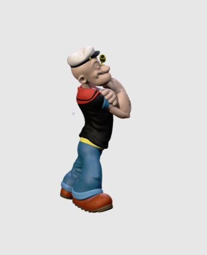 Popeye - 3D STL File - Etsy