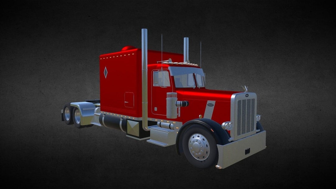 Peterbilt 379 With Interior - 3D STL Digital File - Etsy