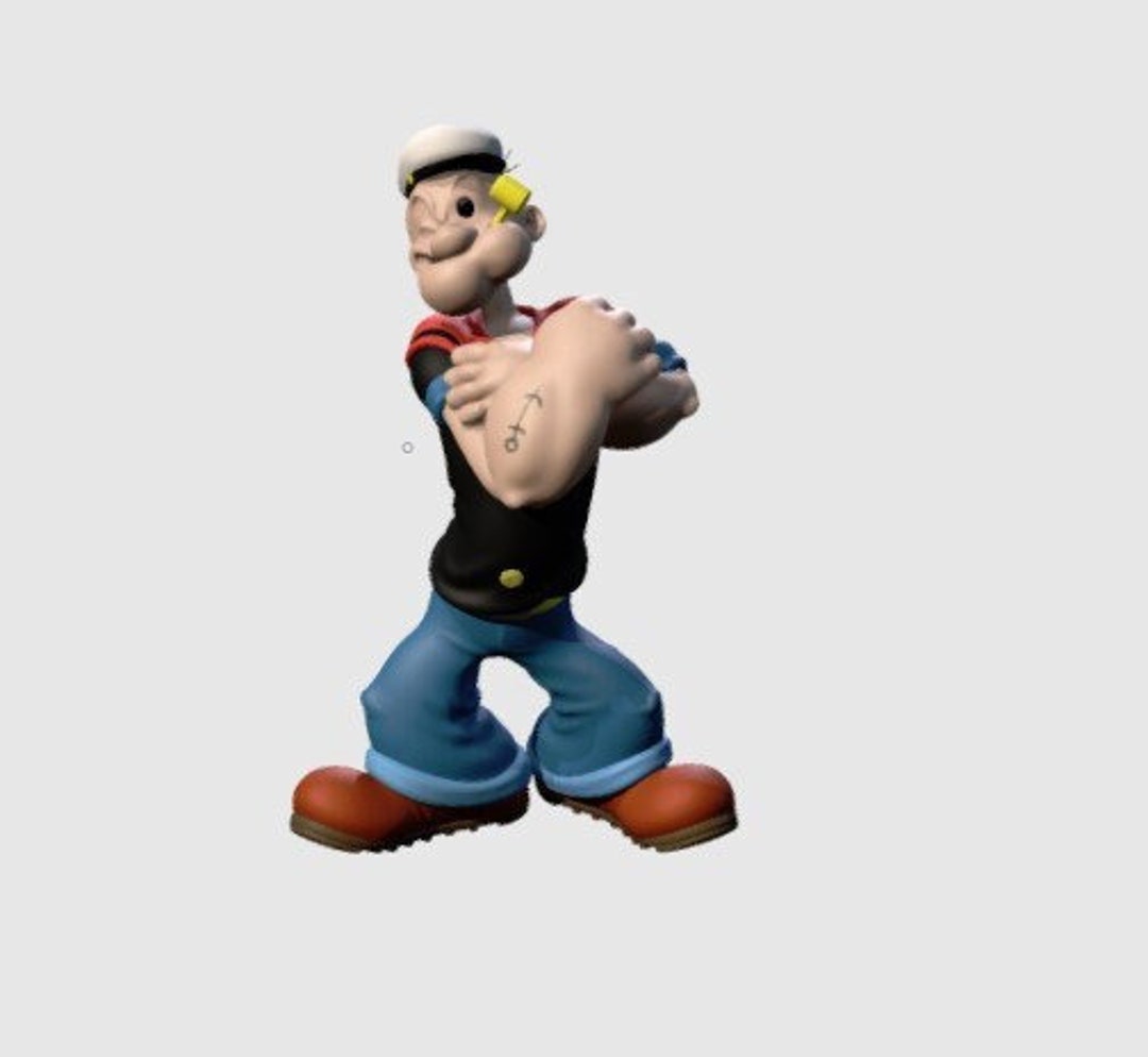 Popeye - 3D STL File - Etsy