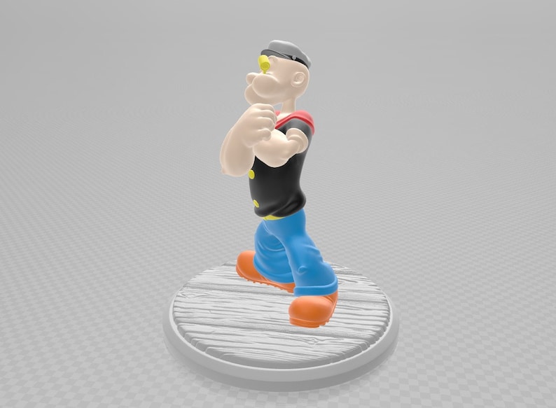 Popeye - 3D STL File - Etsy
