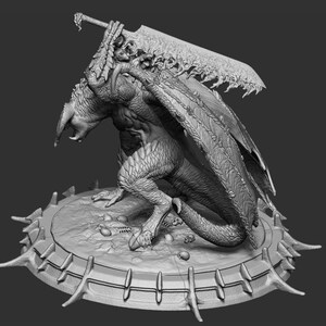 Balrog of Morgoth - 3D STL File - Etsy