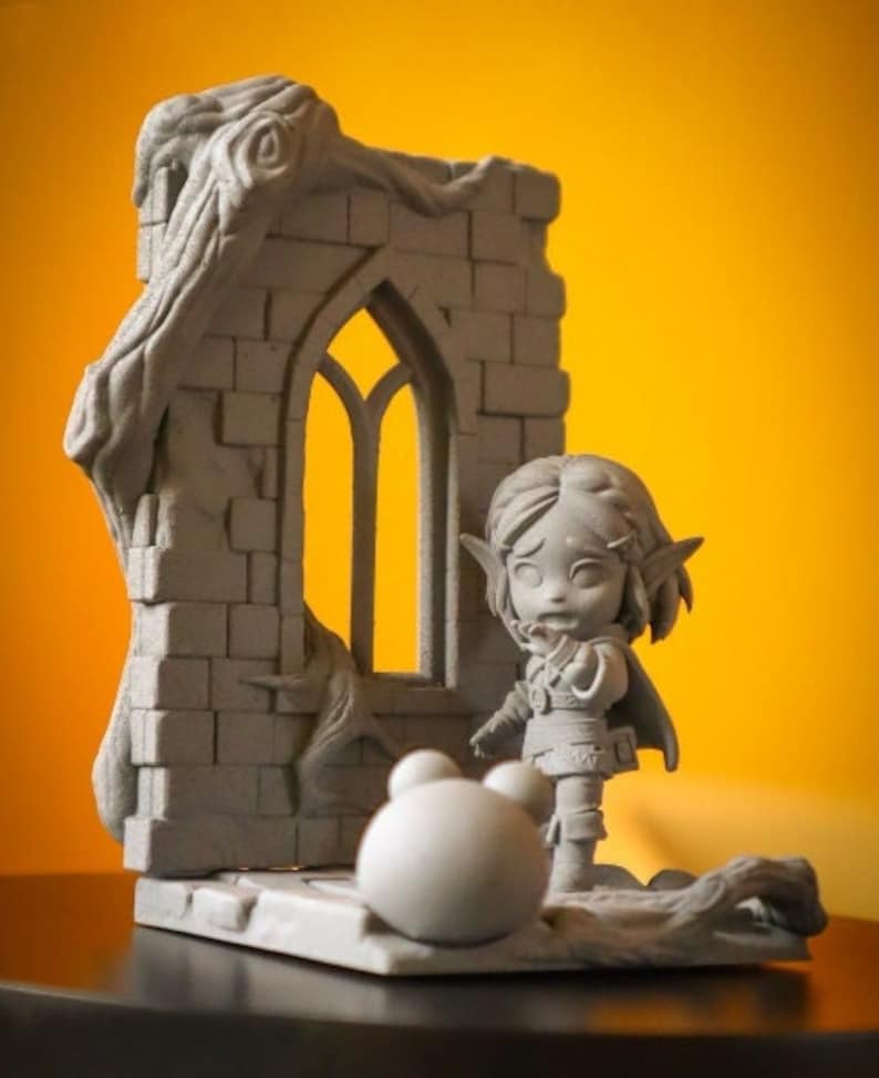 Zelda 3D STL File - Etsy