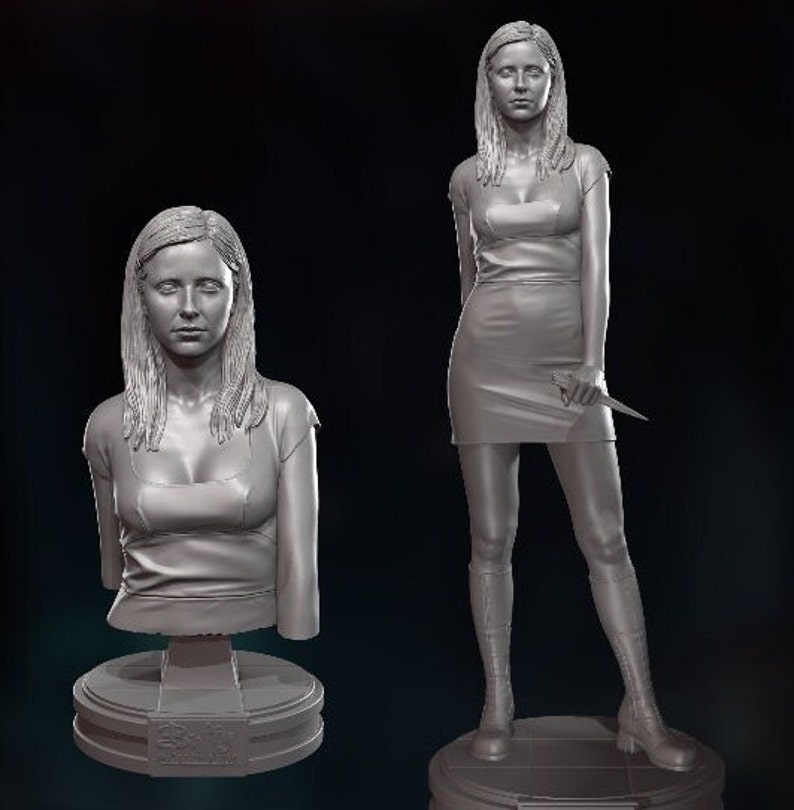 Buffy the Vampire Slayer - 3D STL DIGITAL FILE - Etsy