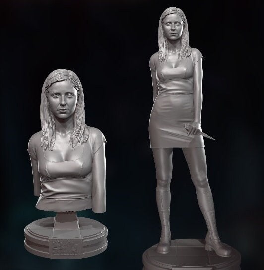 Buffy the Vampire Slayer 3D STL DIGITAL FILE - Etsy Canada