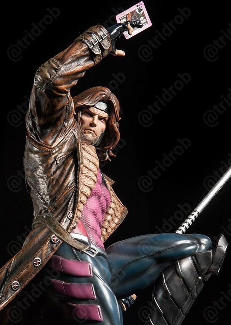 Gambit - 3D STL FILE - Etsy