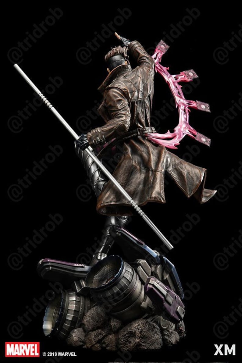 Gambit - 3D STL FILE - Etsy