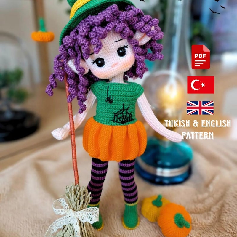 Halloween Bunny Doll Orange - Etsy