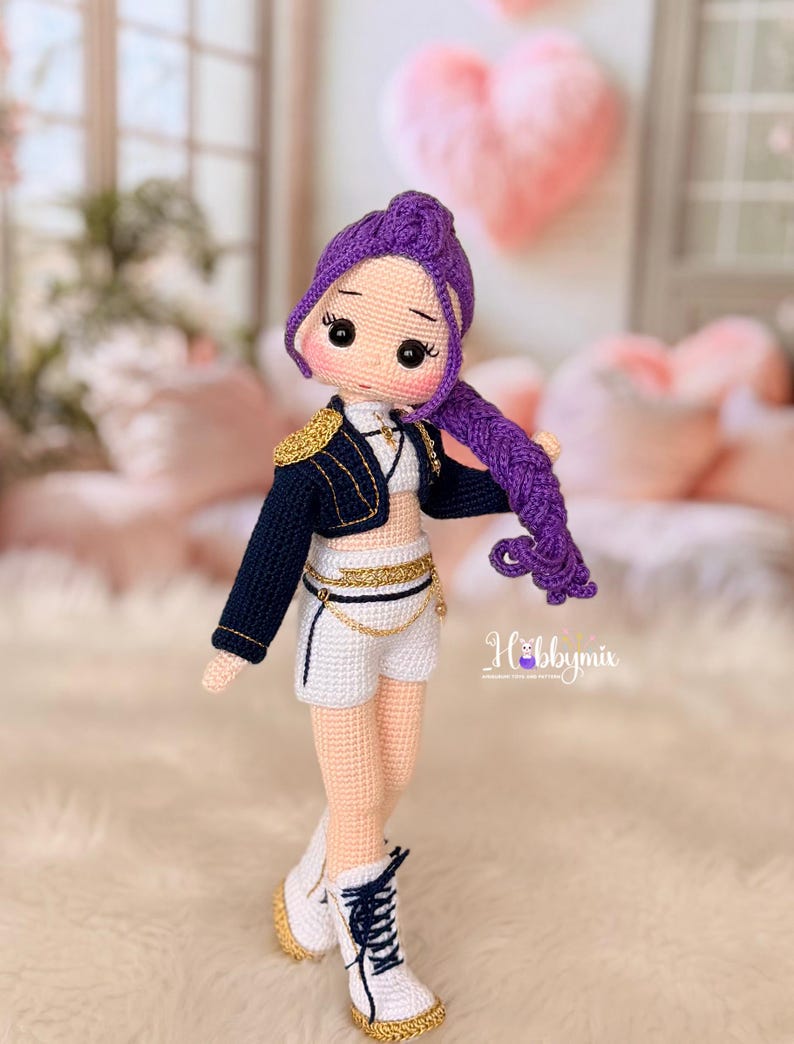 Crochet Doll Pattern Pdf-english Pattern - Etsy UK