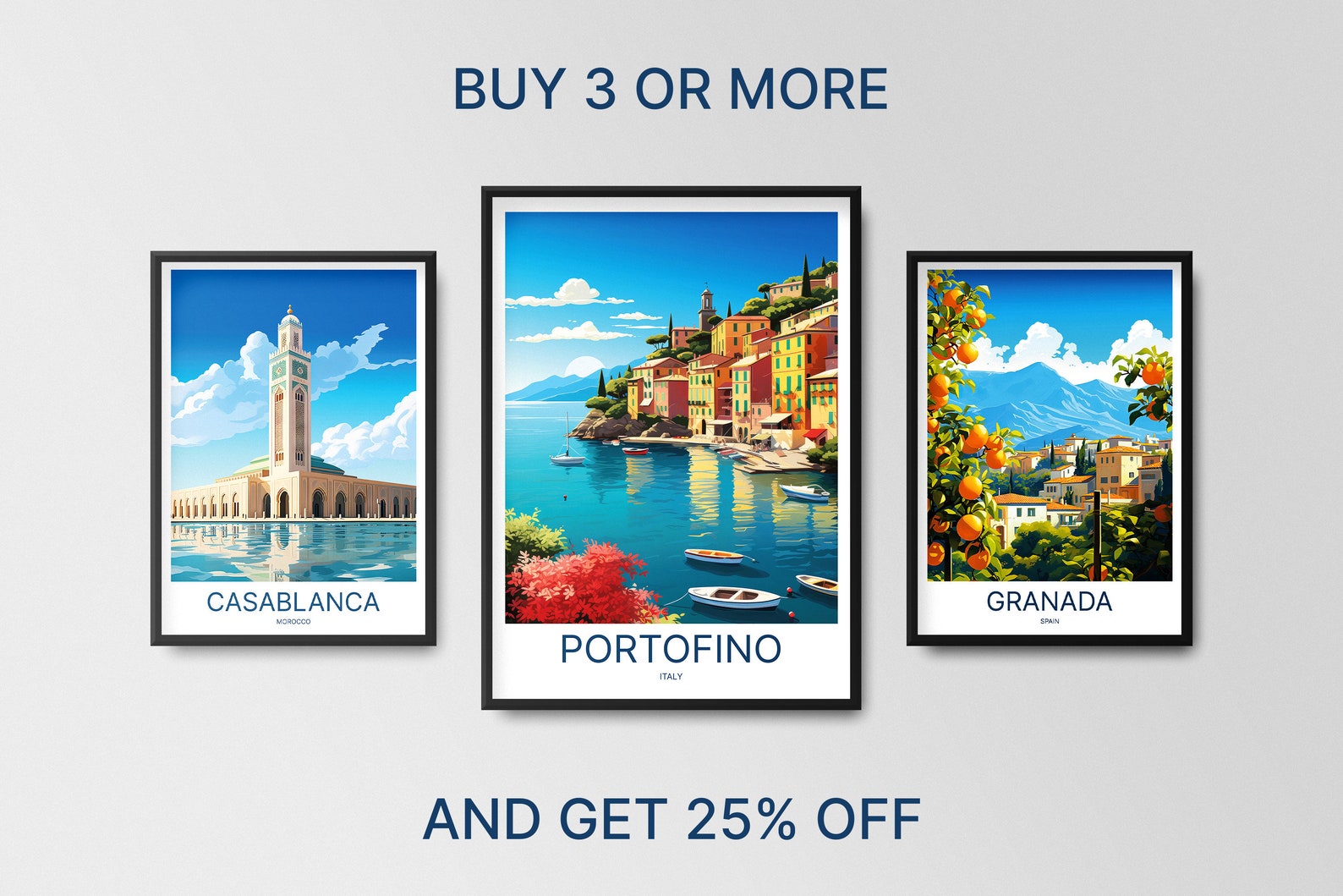 Corfu Travel Print Wall Art Corfu Greece Posters Wedding Gift Home ...
