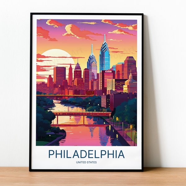 Philadelphia Wall Art - Etsy