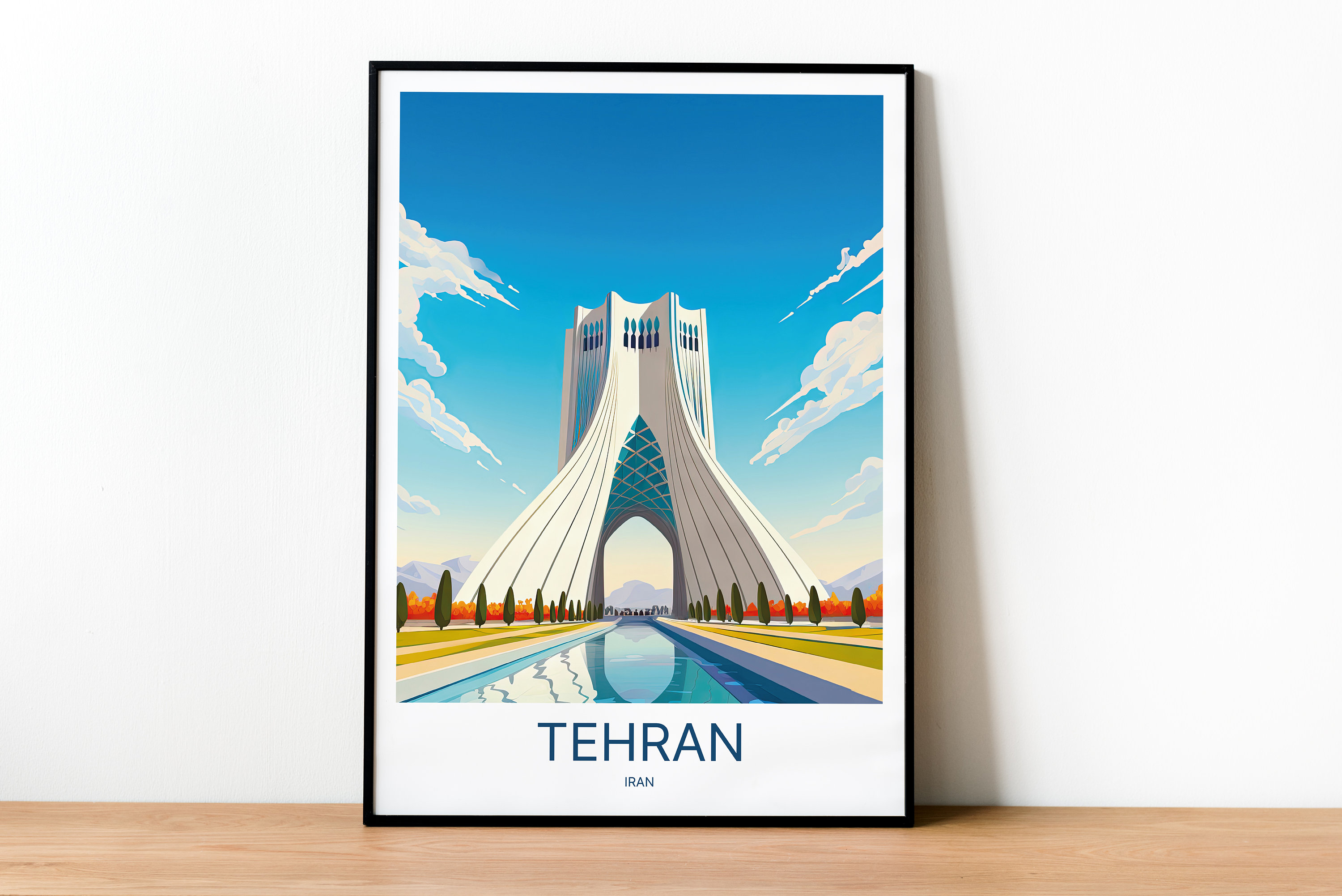 Tehran Travel Print Wall Art Tehran Iran Posters Tehran - Etsy