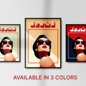 Persian Retro Wall Art Zan-e Rooz: Iran's Finest Women's Magazine ...