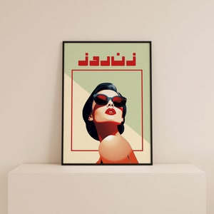 Persian Retro Wall Art Zan-e Rooz: Iran's Finest Women's Magazine ...