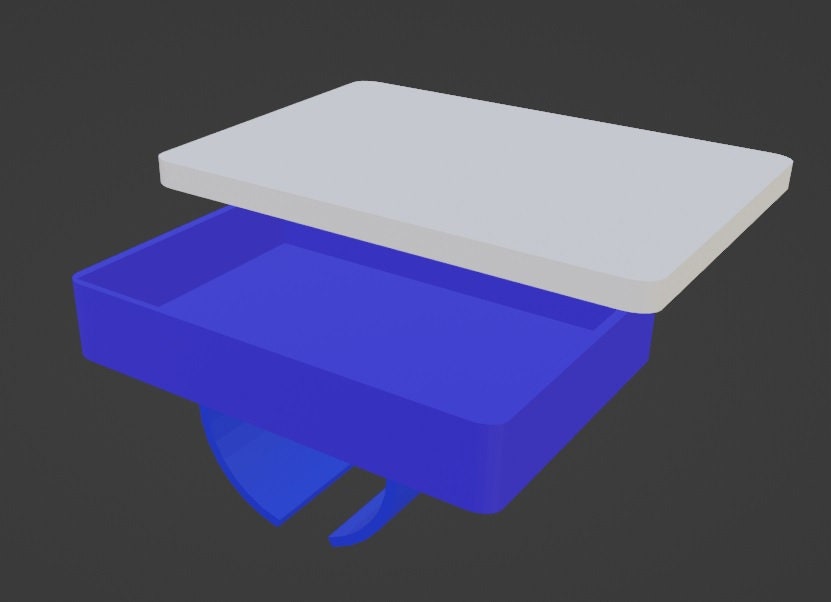 Finger Wet Palette STL for 3d Printing DIGITAL FILE - Etsy