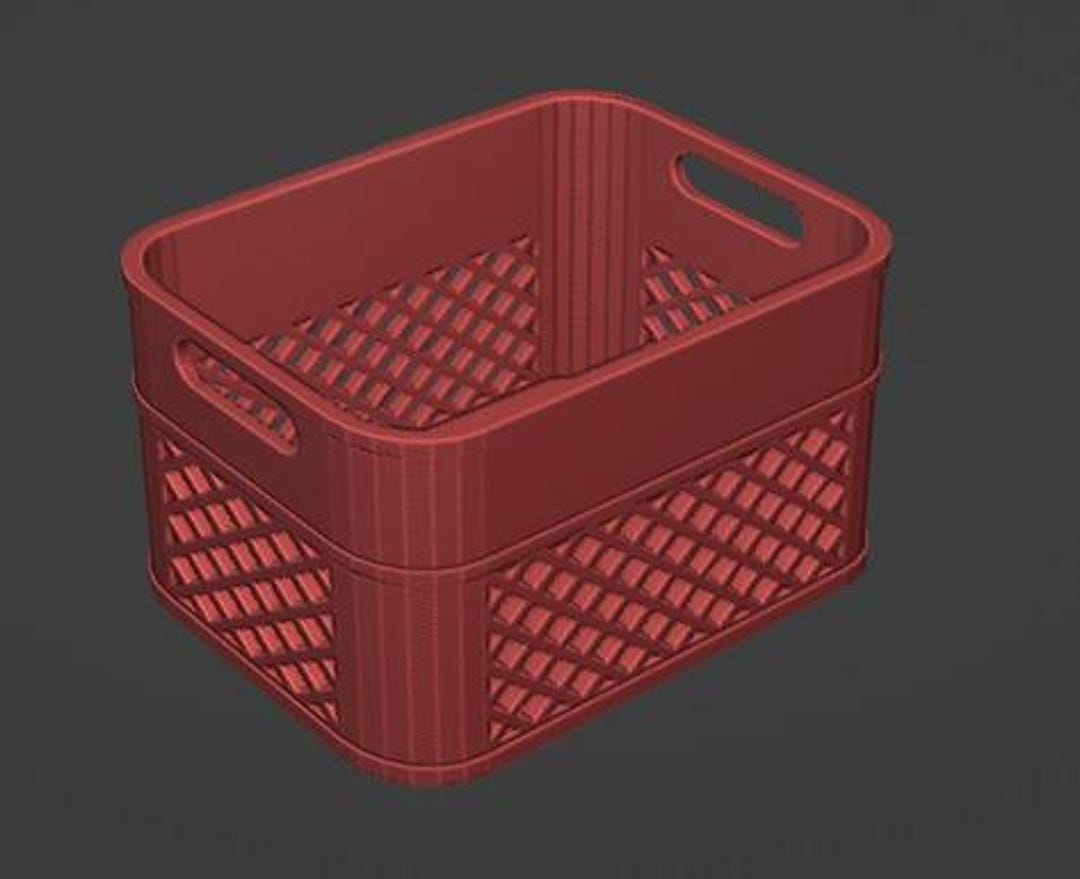 Storage Crate STL for 3d Printing DIGITAL FILE - Etsy