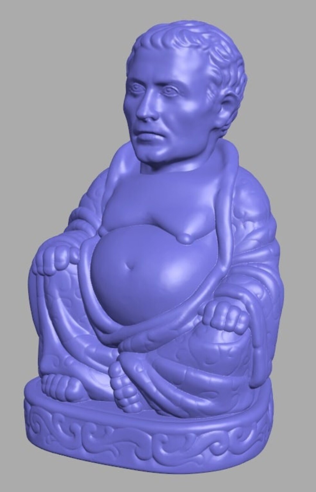 Buddha Julius Caesar STL for 3d Printing DIGITAL FILE - Etsy