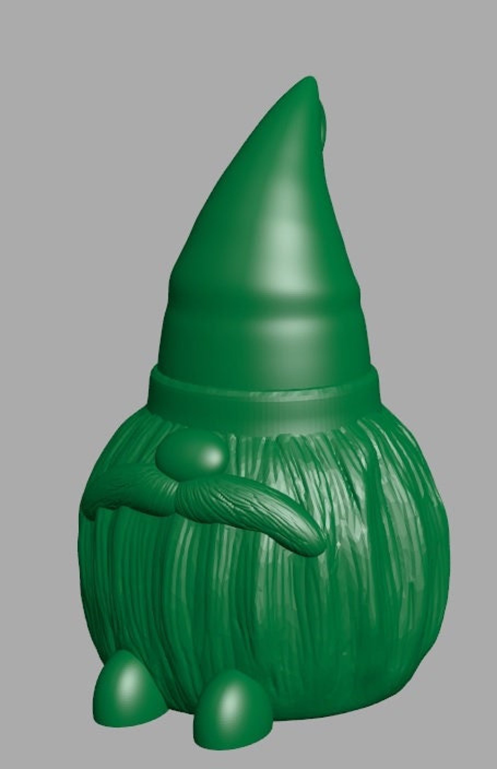 Gnome for Christmas STL for 3d Printing - (2 Models Included With and ...